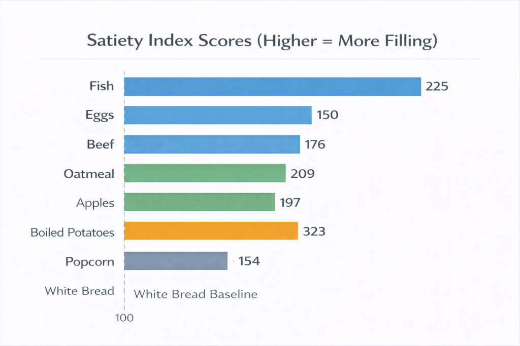 Satiety Index for Diabetes: How to Select Foods That Keep You Feeling ...